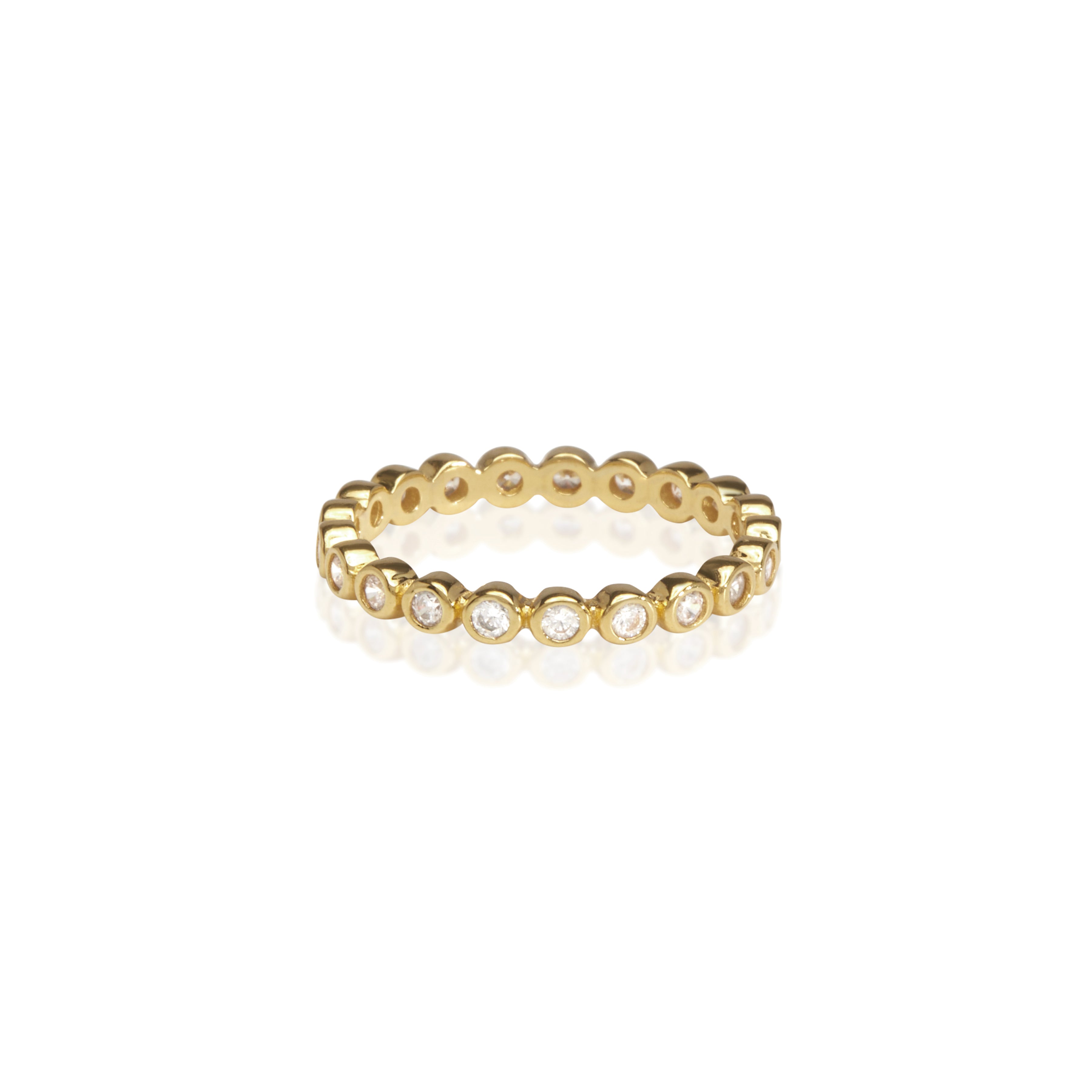 Deco Ring - Gold – Saint Valentine Jewellery