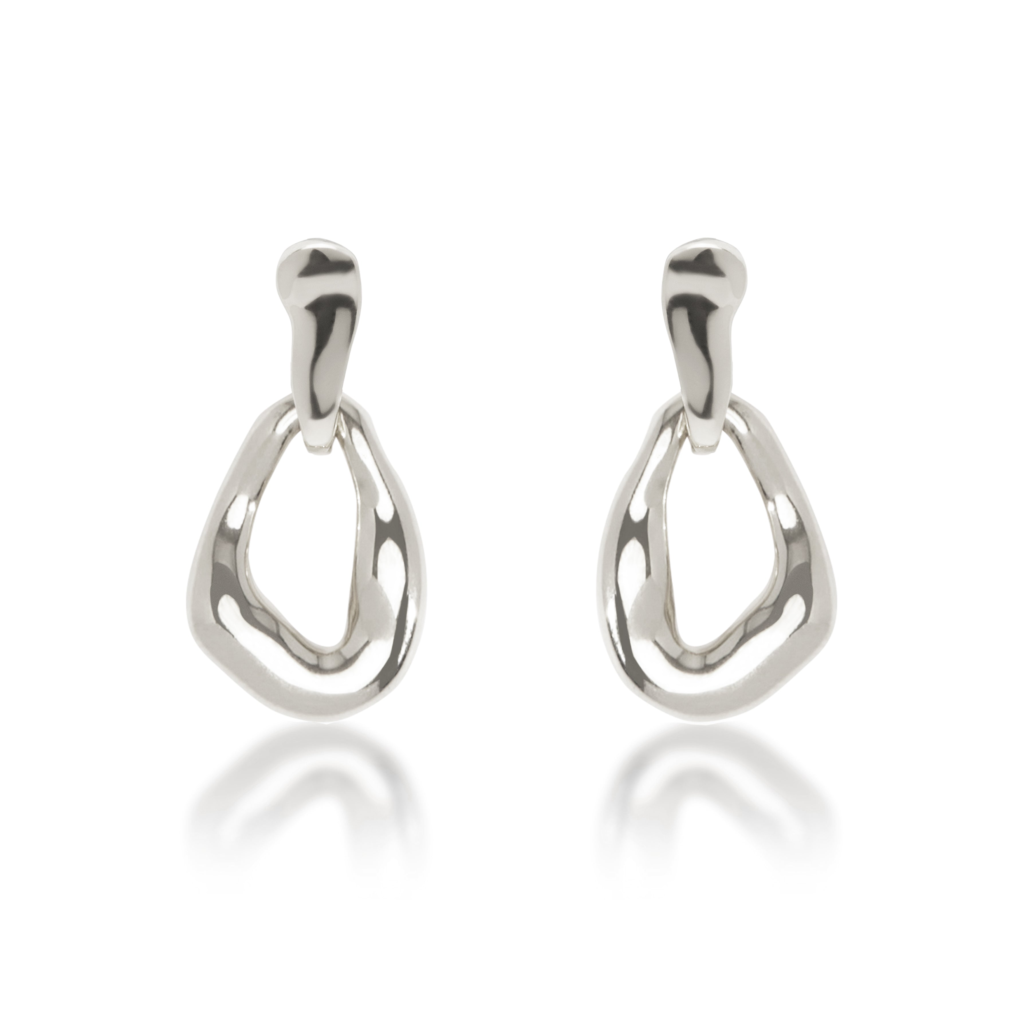 Miro Earrings - Silver – Saint Valentine Jewellery